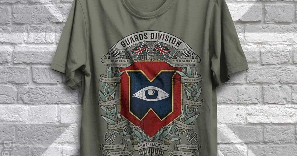 The Guards Division WW1 WW2, EPIC Design, T-Shirt