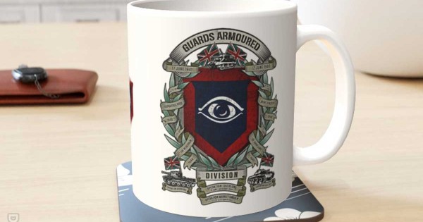 The Guards Armoured Division, EPIC Design (choose your mug size, 11oz ...